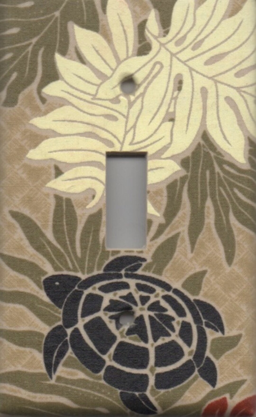 Turtle Single Light Switch Plate - Etsy