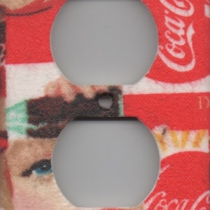 Coca Cola Single Outlet Plate - Etsy