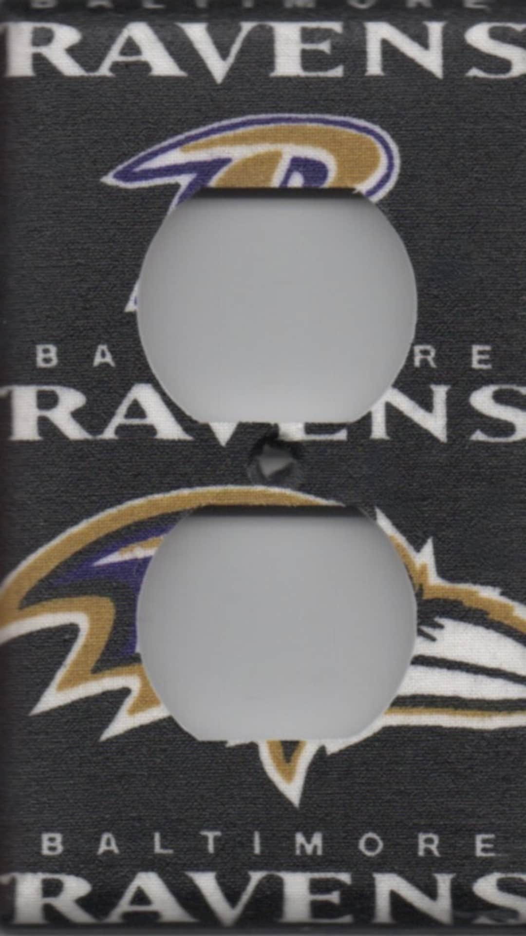 Baltimore Ravens Single Outlet Plate - Etsy