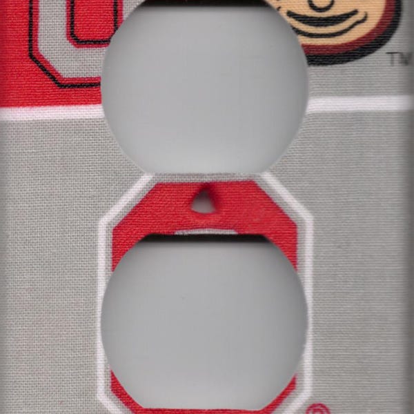 Ohio State Light Switches - Etsy