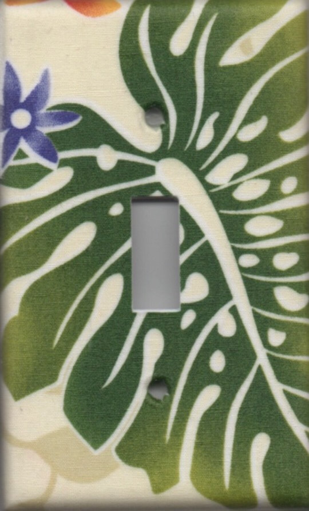 Monstera Leaf Single Light Switch Plate - Etsy
