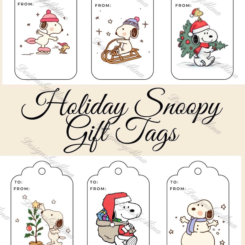 Snoopy Ornaments - Etsy