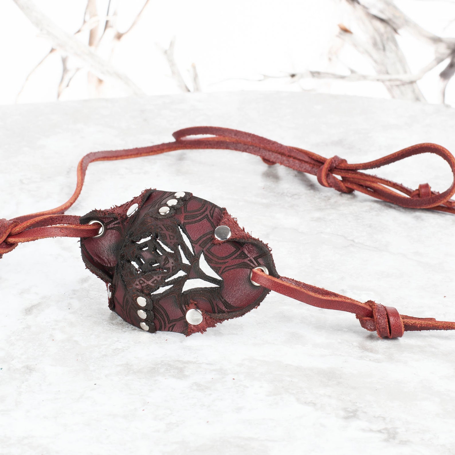 Eye Patch Leather Eye Patch Eyepatch Filigree Eyepatch - Etsy