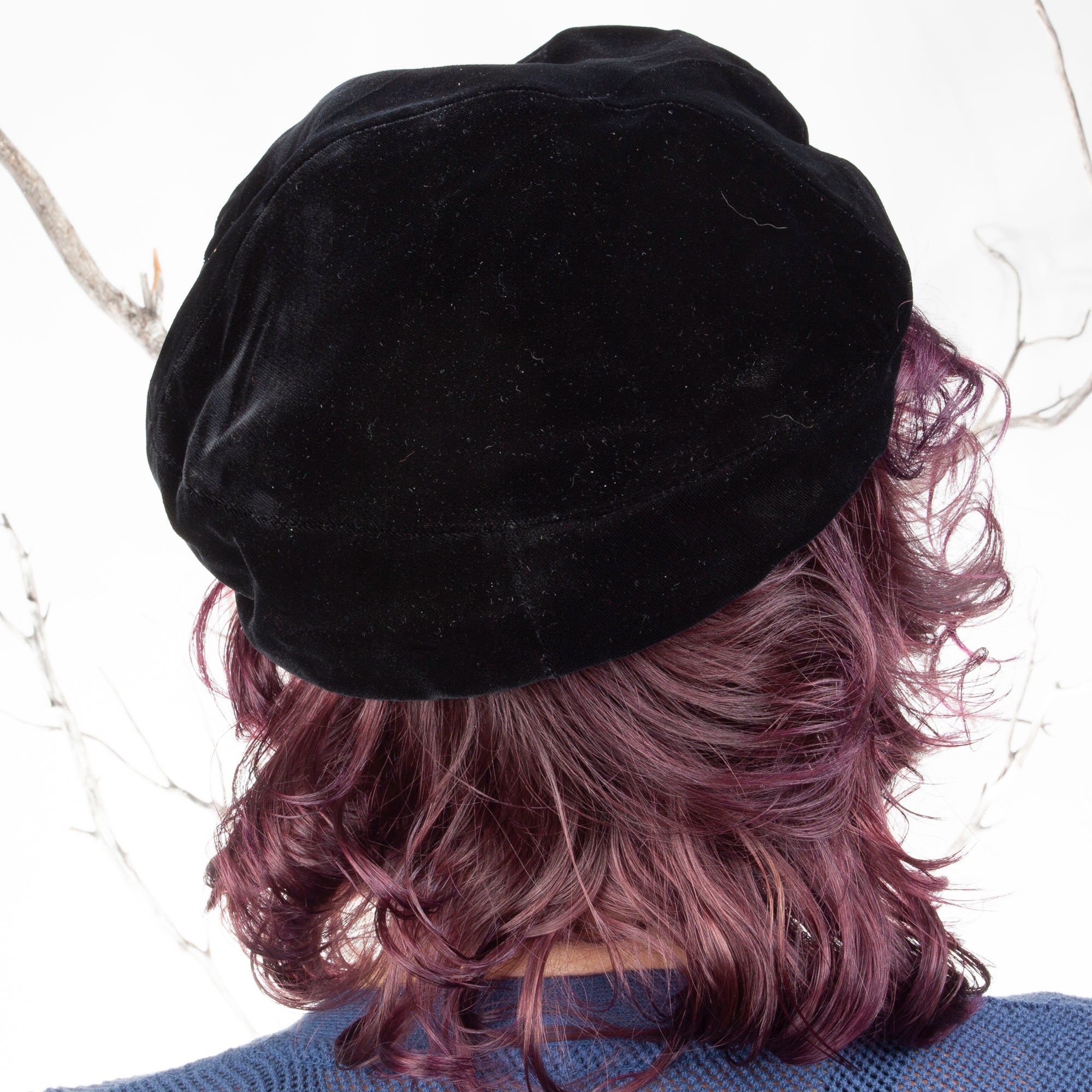 1960s Vintage Black Beret Beatnik Vintage Hat 1960s Hat | Etsy