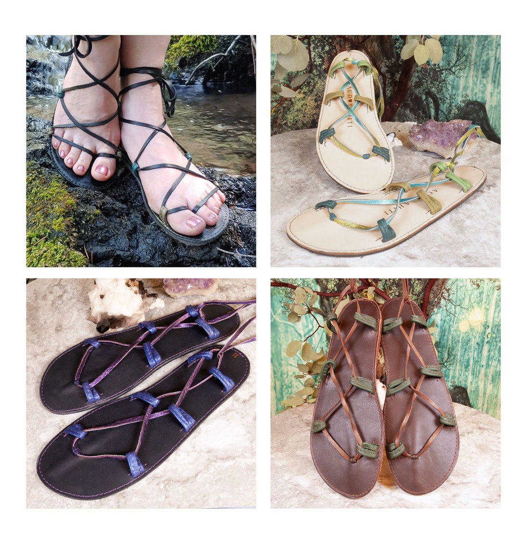 TAHITI Sandals, Made to Order Oasis Sandals, Tahiti Sandal, Grecian ...