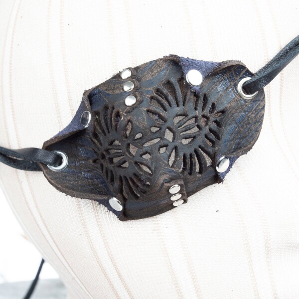 Viking Leather Eye Patch - Etsy