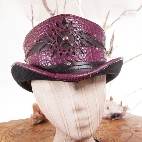 Purple Top Hat - Etsy