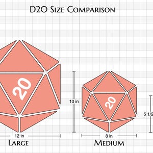 Large Stuffed D20 - Biggest - Made to Order - Etsy
