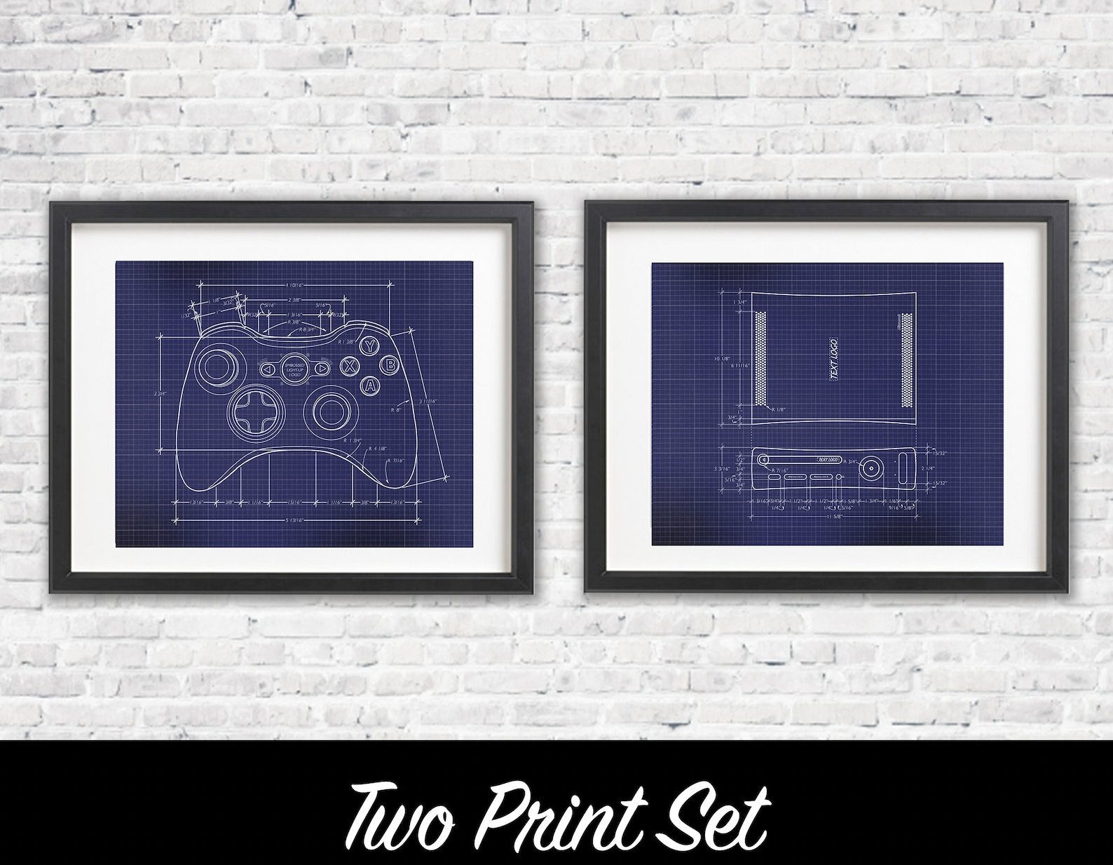 Two Print XBOX 360 Print Set Printable - Etsy