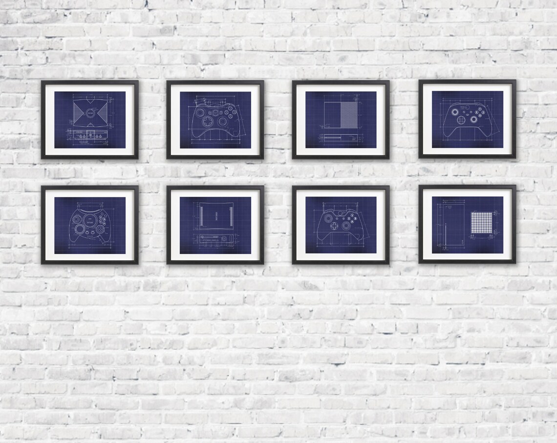 Two Print XBOX 360 Print Set Printable | Etsy