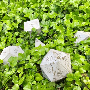 DIY Concrete Garden Dice Instructions - Instant Download - Etsy