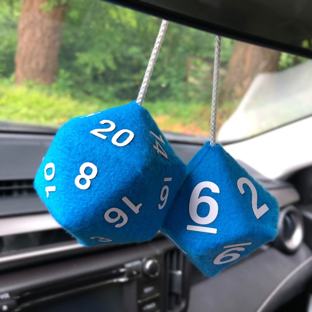 Custom Fuzzy Dice D20 D12 D10 D8 Restocked Every - Etsy Australia