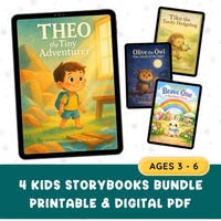 Kids Ebook- Printable Kids Storybook (digital PDF) - Etsy