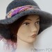 Felted Wool Hat Crochet PATTERN Flat Brim or Rolled Edge - Etsy
