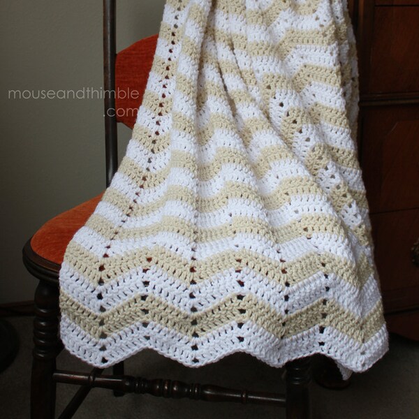 Chevron Afghan - Etsy