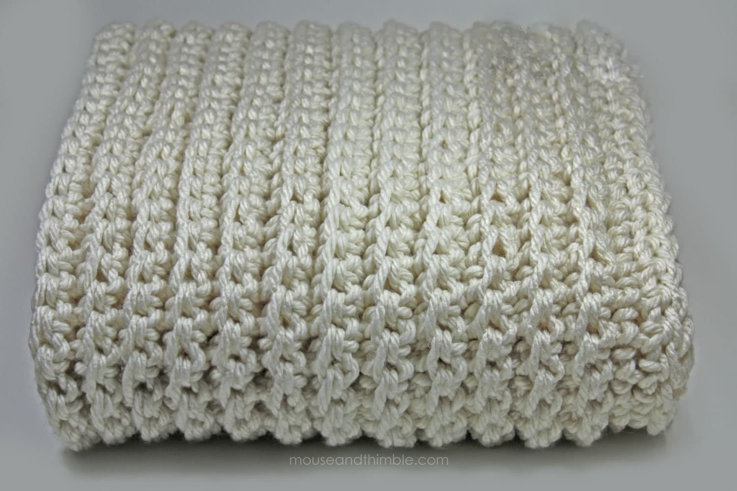 Bulky Q Hook Crochet Blanket PATTERN Thick and Weighty | Etsy