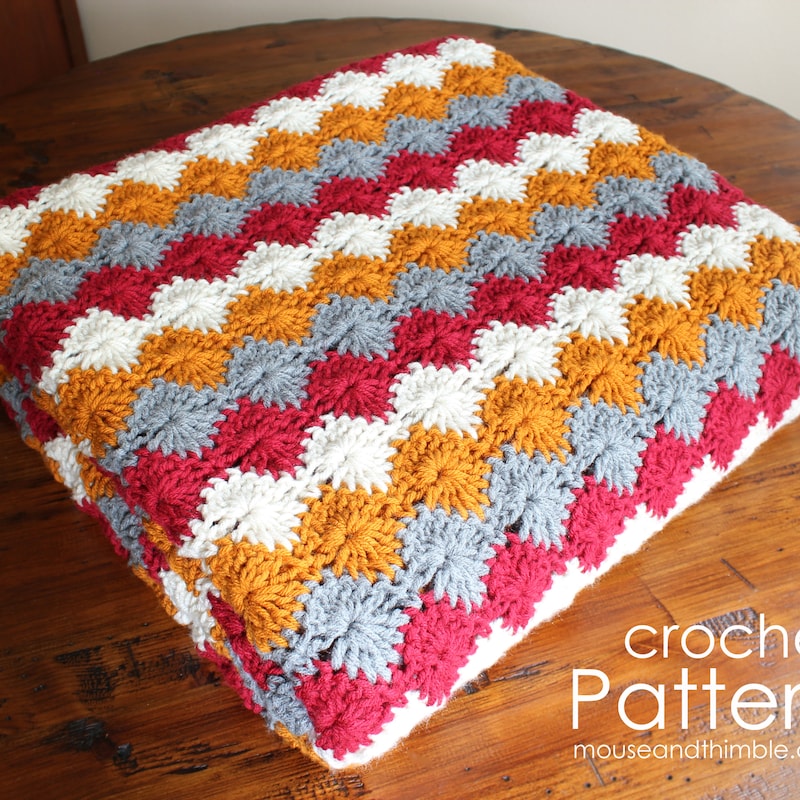 Multicolored Bed Blanket - Etsy