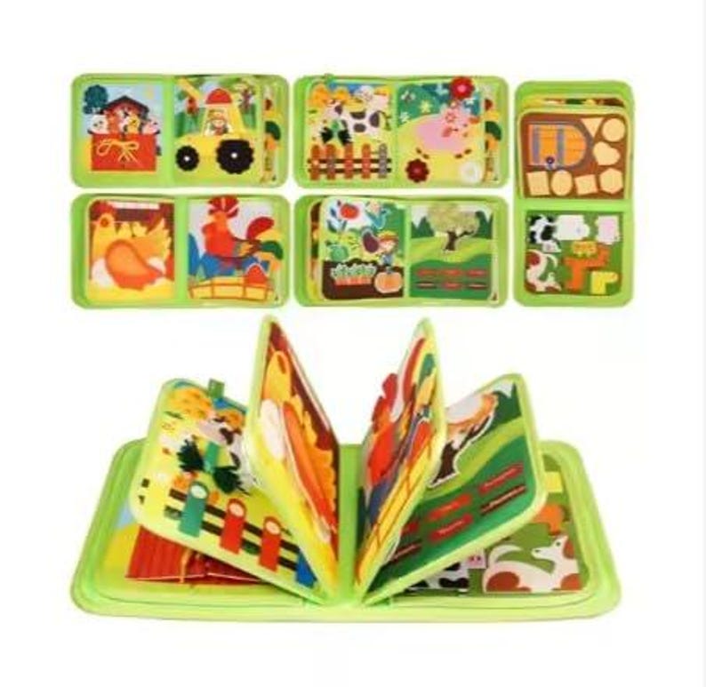 My First Farm Book Montessori for Boys and Girls Educational and ...