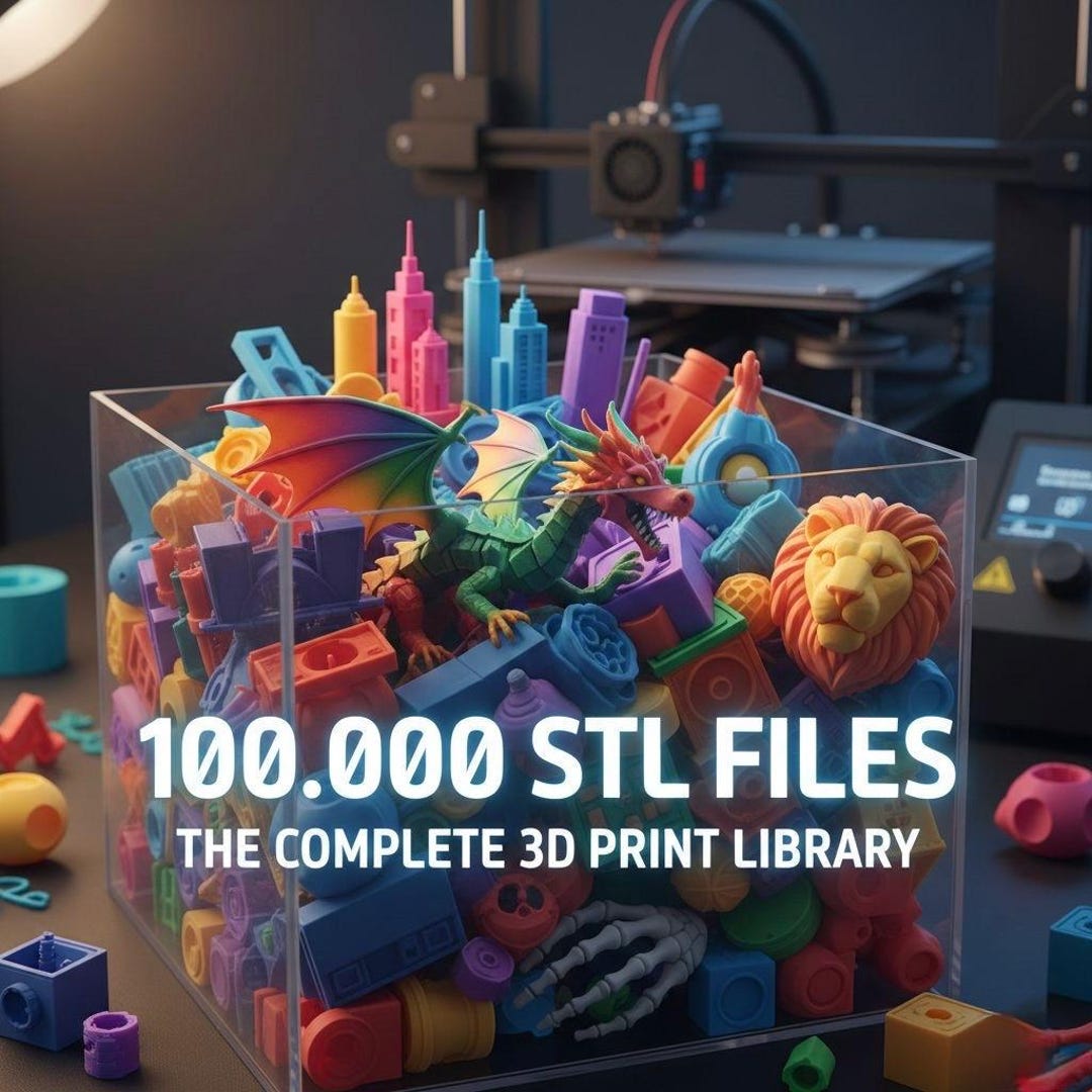 90 TB 3D Model STL File Bundle | Toys & Hobby Projects (digital ...
