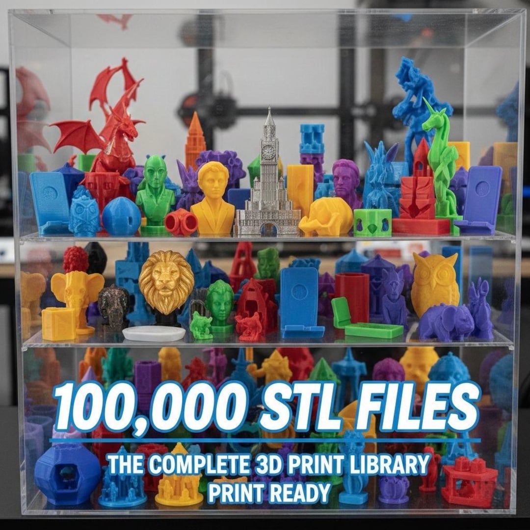 90 TB 3D Model STL File Bundle | Toys & Hobby Projects (digital ...