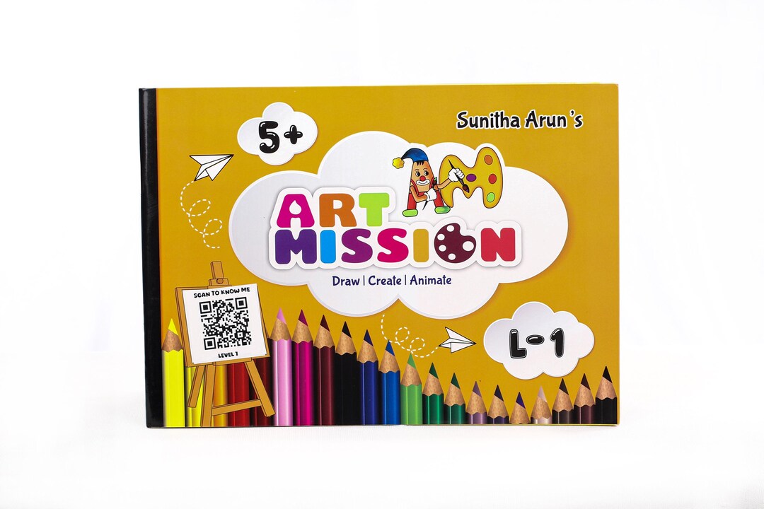 Kids Drawing Book - Art Mission Level 1, Step-by-step Instructions - Etsy