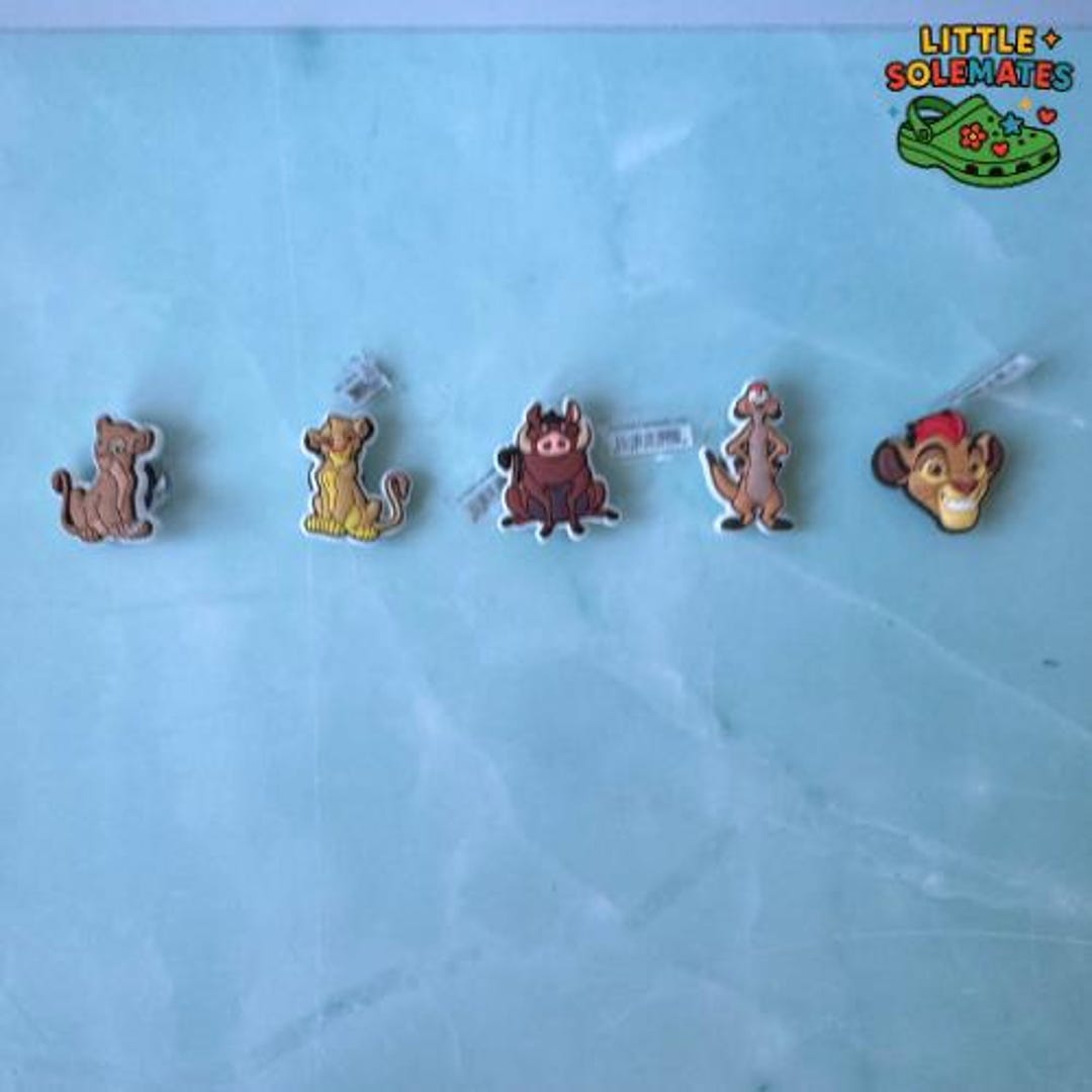 Lion King PVC Clog Shoe Charms, DIY Shoe Charms, Cartoon Character Clog ...