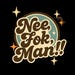 Retro Afrikaans Quote PNG – Nee Fok Man – Funny South African Slang ...