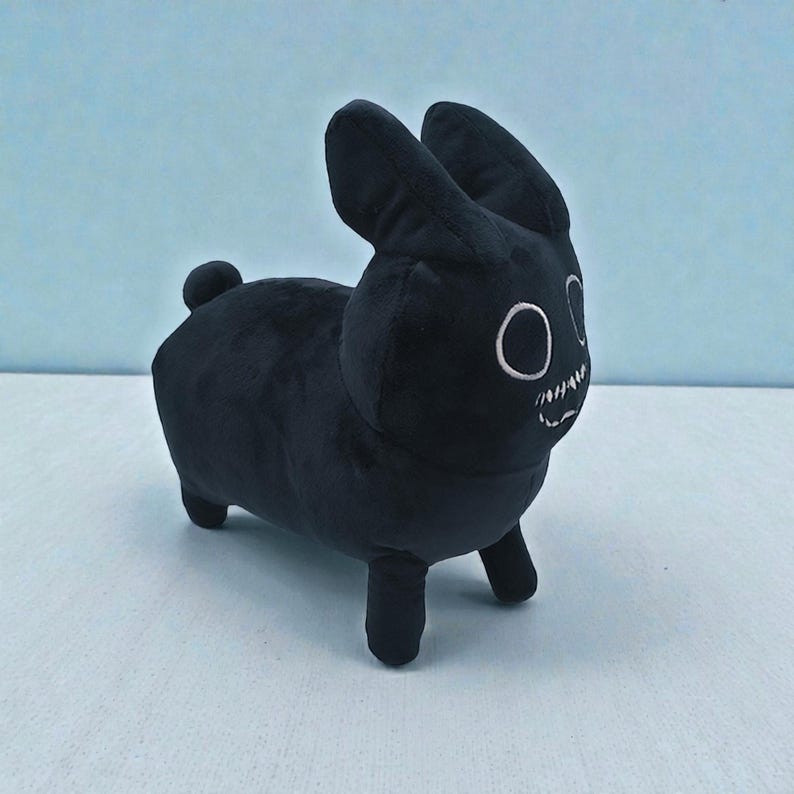 Roblox Gubby Forsaken Plush Toy, Yellow and Blue Bunny Plush, Cute Game ...