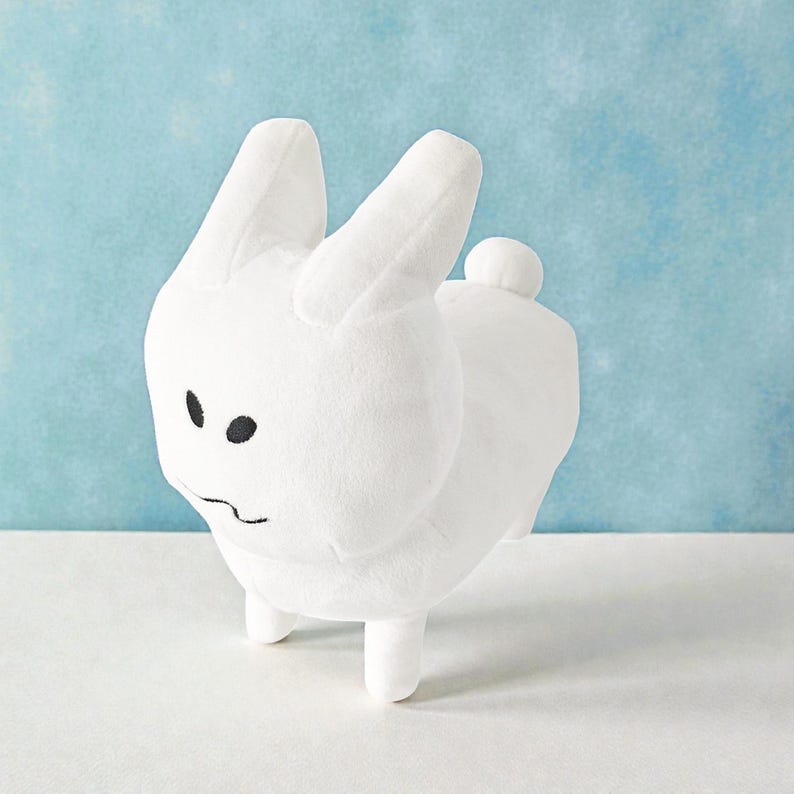 Roblox Gubby Forsaken Plush Toy, Yellow and Blue Bunny Plush, Cute Game ...