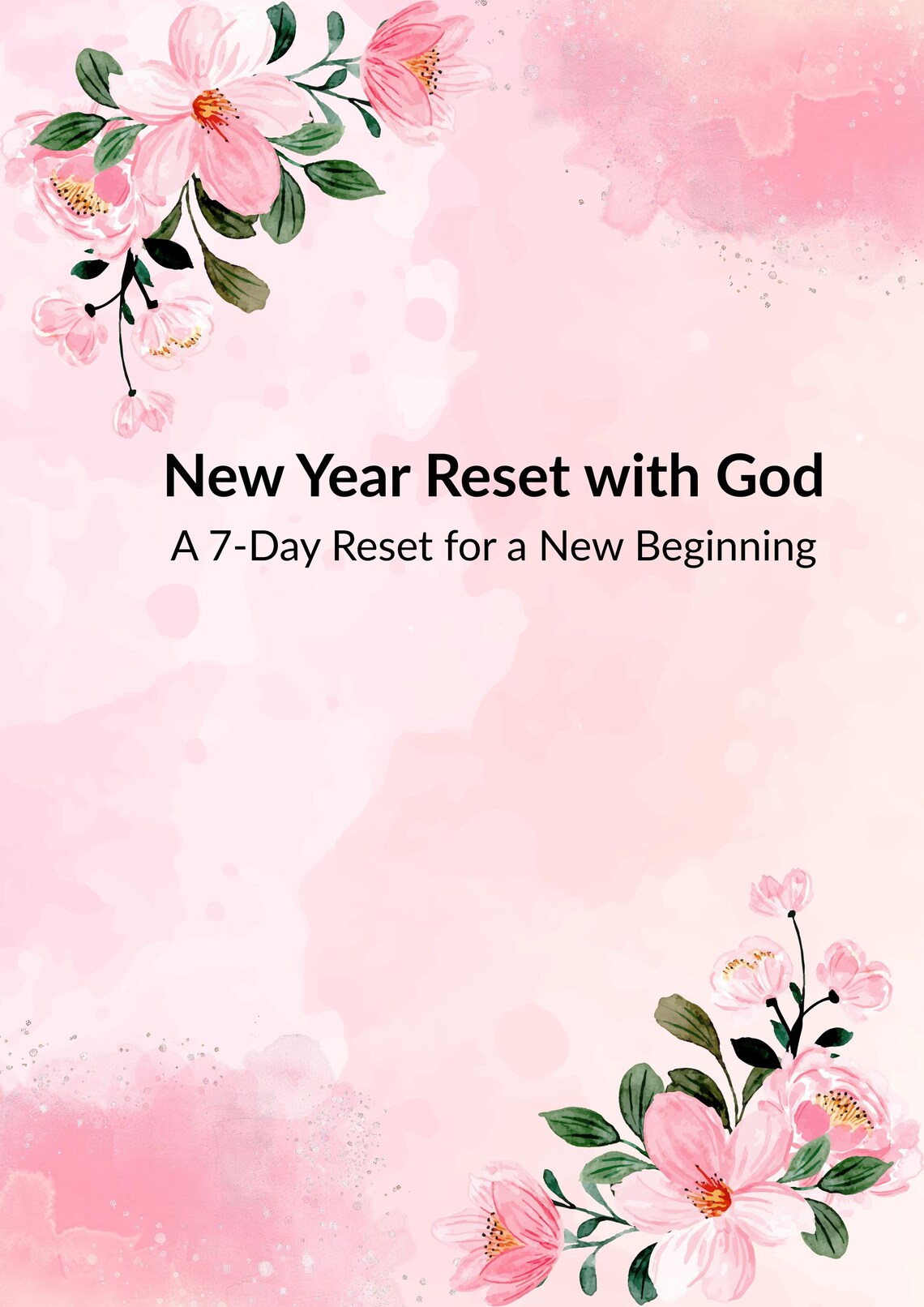 7day Christian New Year Reset Printable Bundle - Etsy
