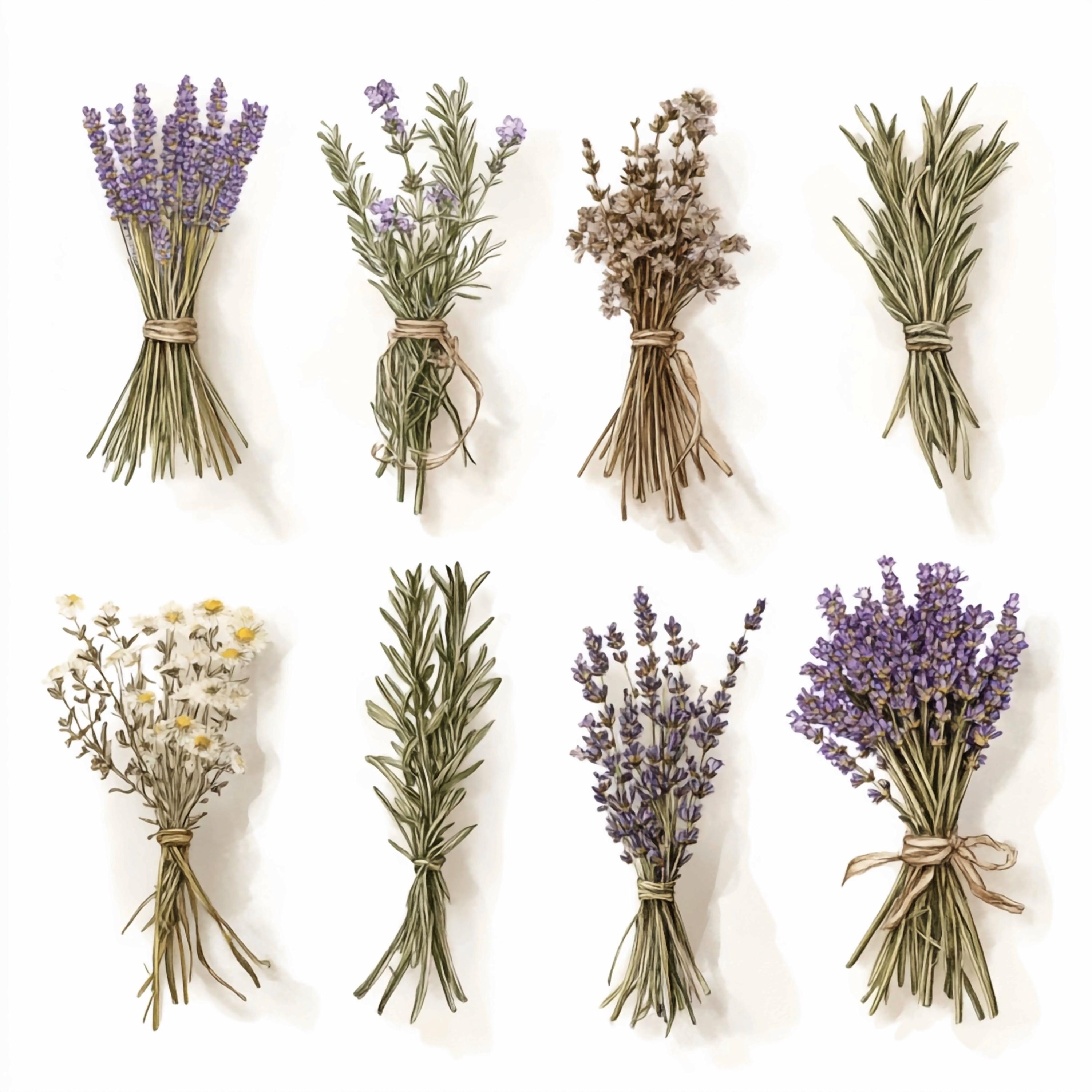 33 Herb Name Labels Clipart, Watercolor Herb Bundle, Printable Herb ...