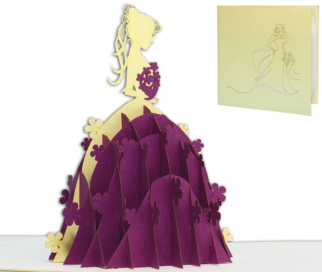 LIN17338, Linpopup®, POP UP Card, Princess, Birthday, Greeting Cards ...