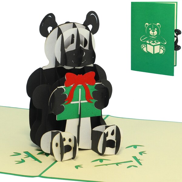 Panda Pop Up - Etsy