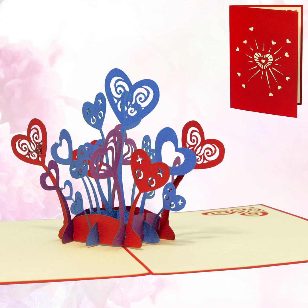 LIN17542 Linpopup® POP UP Card Wedding Engagement Greeting - Etsy