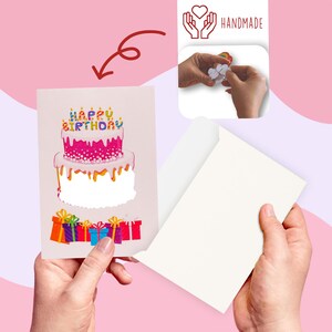 LINPOPUP® Pop-up Card Birthday, Money Gift, 3D Pop-up Card With Money ...
