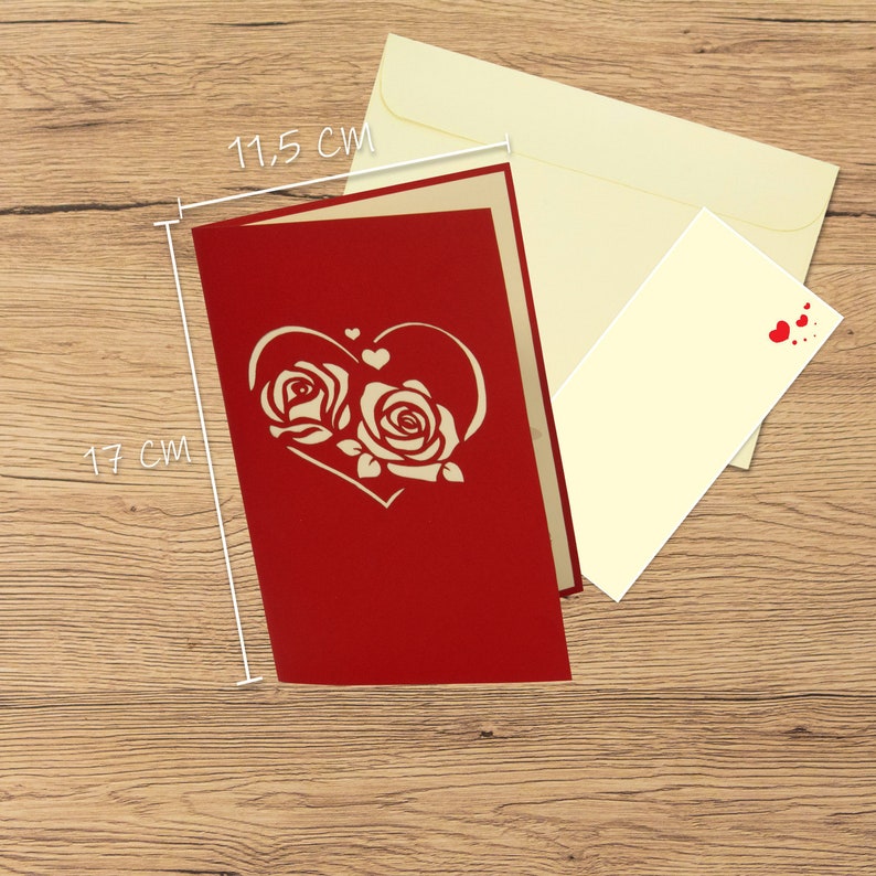 Linpopup®, LIN17784, Pop up Card Wedding, Wedding Card, Wedding Gifts ...
