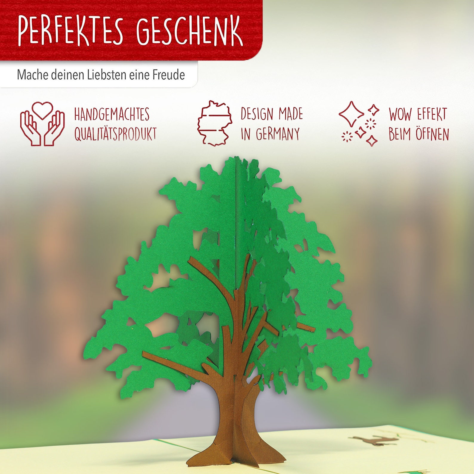 LIN17183 Linpopup® Pop up 3D Card Tree Greeting Card - Etsy