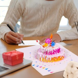 LINPOPUP® Pop-up Card Birthday, Money Gift, 3D Pop-up Card With Money ...