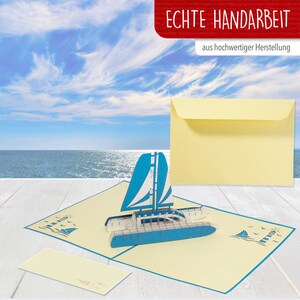 LIN17777, Linpopup®, POP UP Card Ship, Boat, Pop up Card Birthday, 3D ...