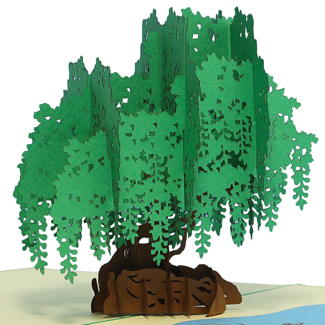 LIN17593, Linpopup®, Pop up Card Tree, Pop up Card Nature, Birthday ...