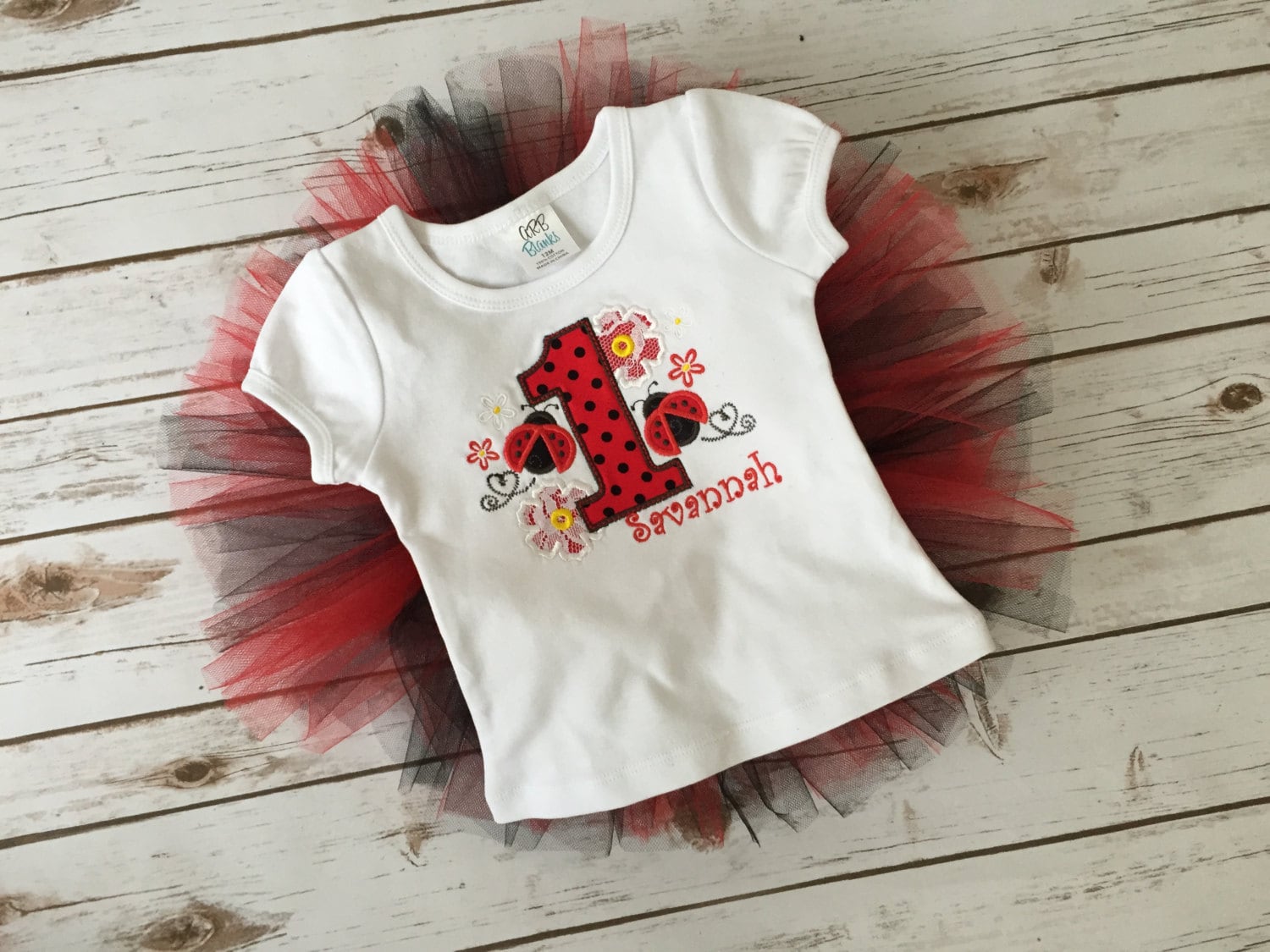 Ladybug Birthday Bodysuit First Birthday Ladybug Tutu Outfit | Etsy