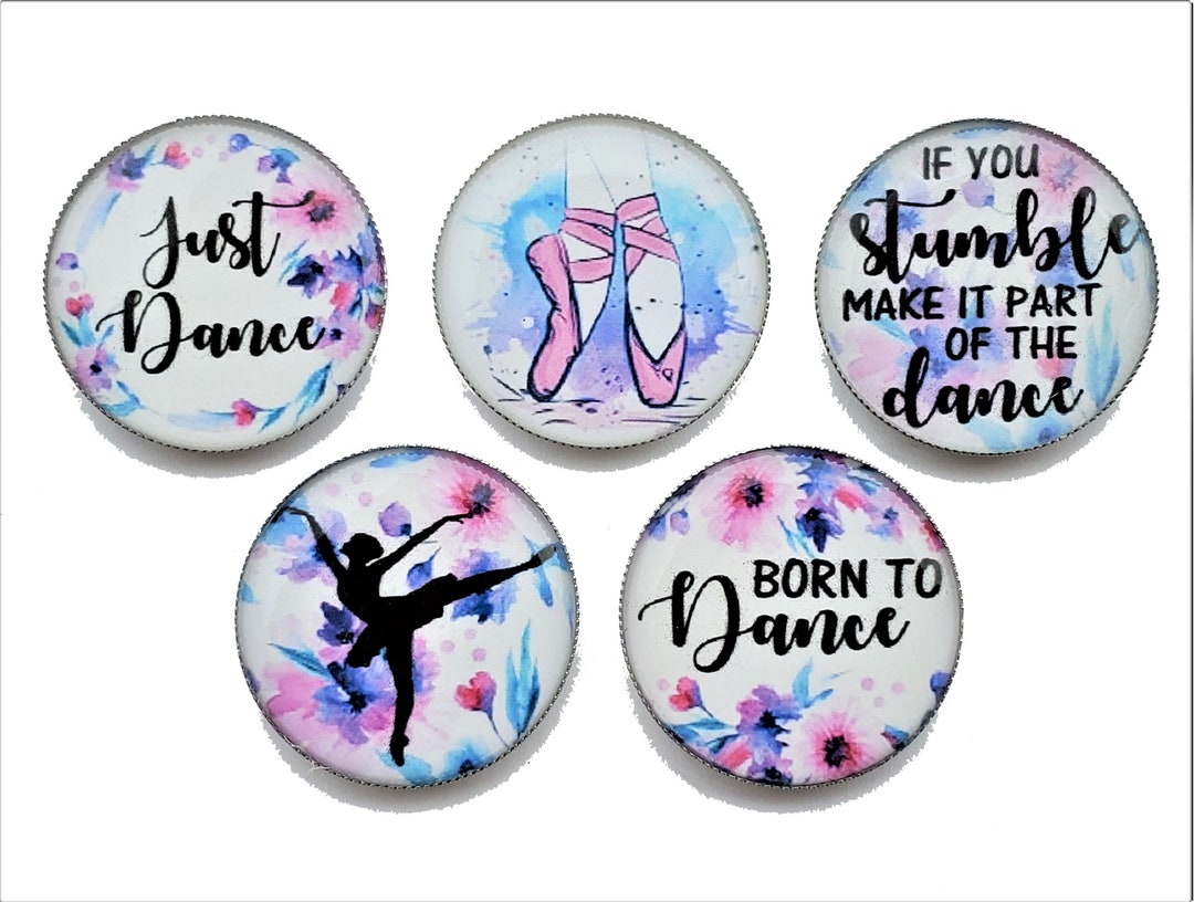 Ballet Inspired Magnets. Motivational Dancers Gift. Dance Team Party ...