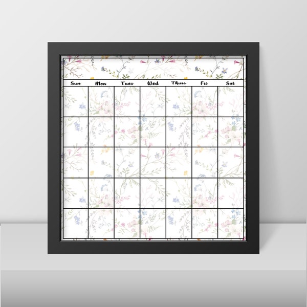 Magnetic Write on Calendar - Etsy