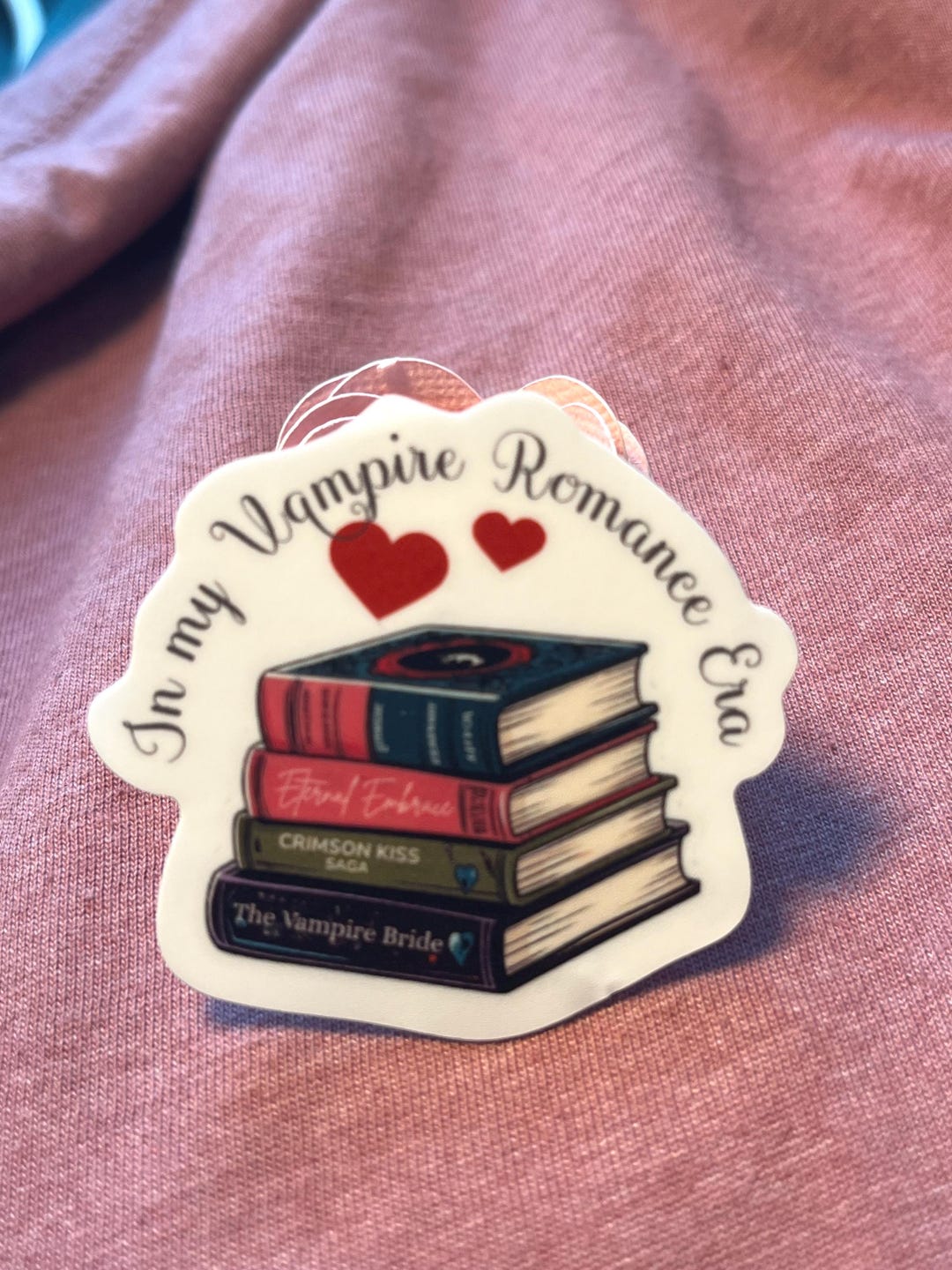 In My Vampire Romance Era Stickers 2x2 Waterproof - Etsy
