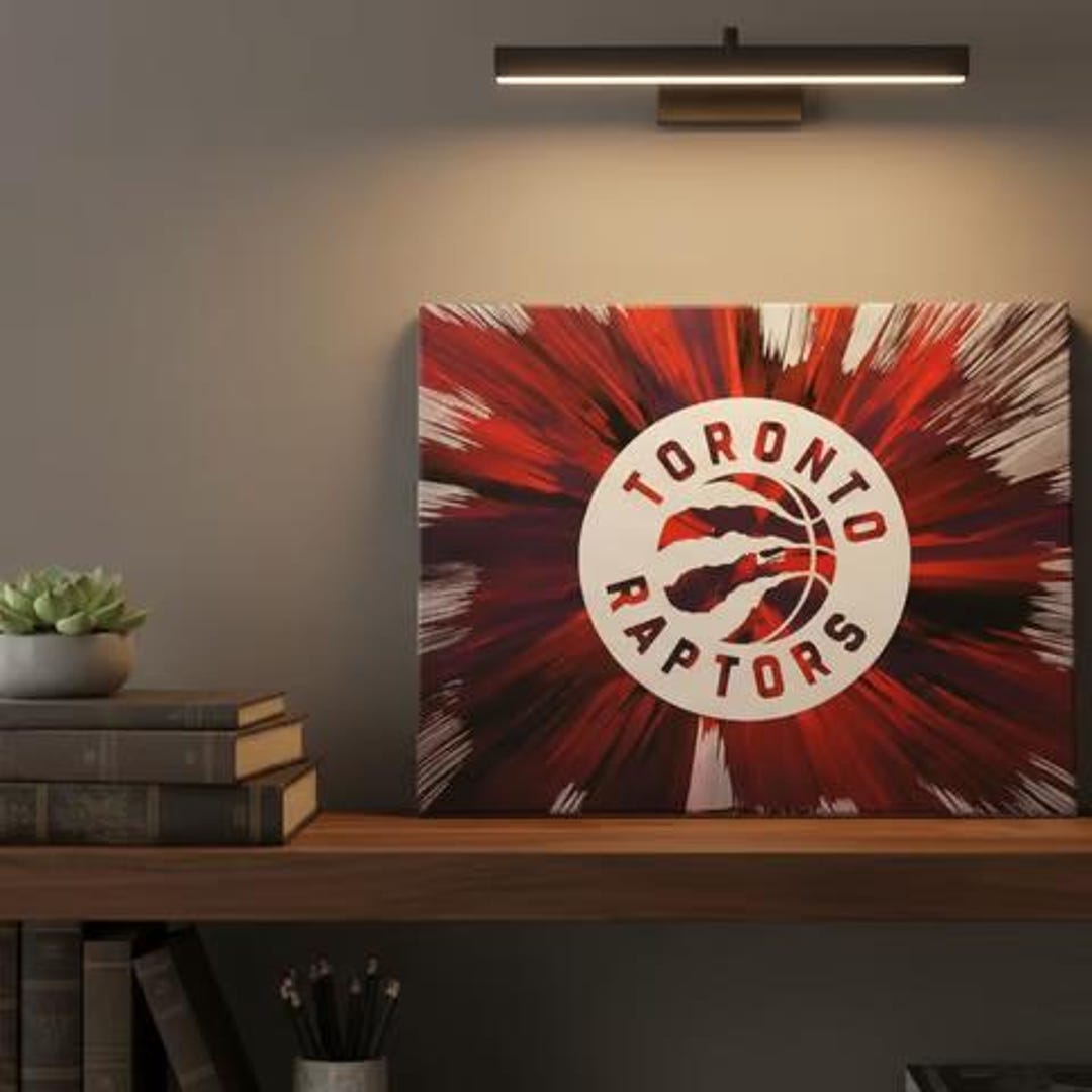 Custom Made Team Logo Spin Art - Etsy