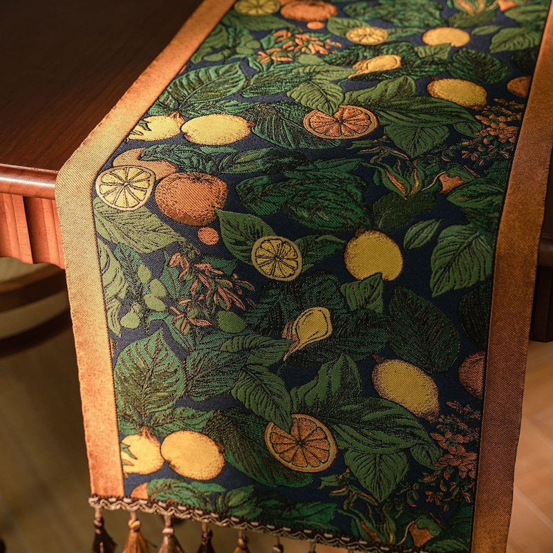 Tapestry Woven Runner - Etsy UK