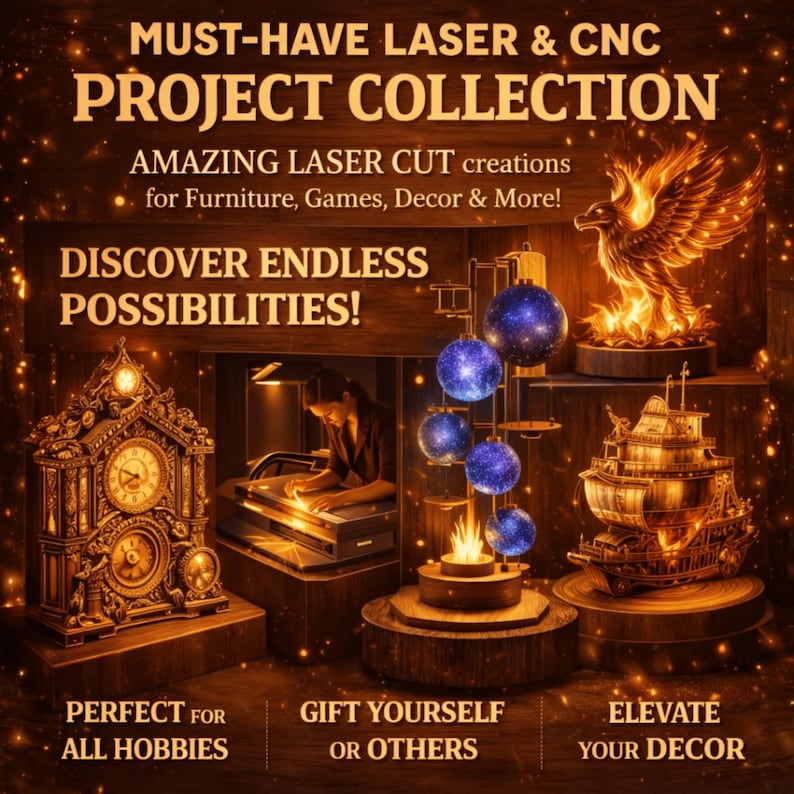 30,000,000+ Laser Cut Items Bundle (svg, Dxf, Ai, Pdf Files - Digital ...