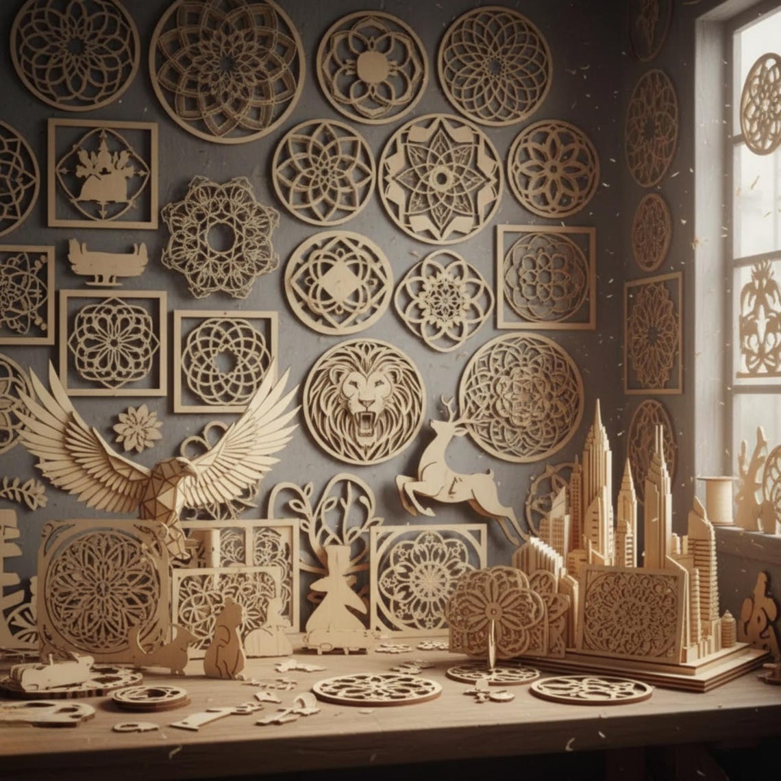 15,50,000+ Laser Cut Designs Bundle (svg, Dxf, Ai, Pdf Files - Digital ...