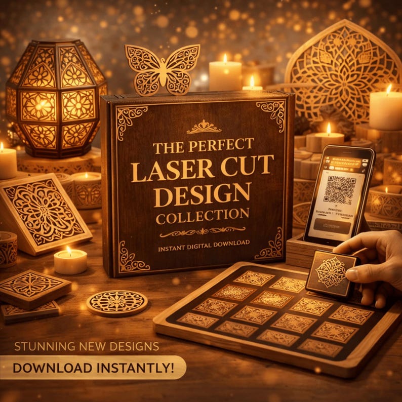 20,000,000+ Laser Cut Items Bundle (svg, Dxf, Ai, Pdf Files - Digital ...