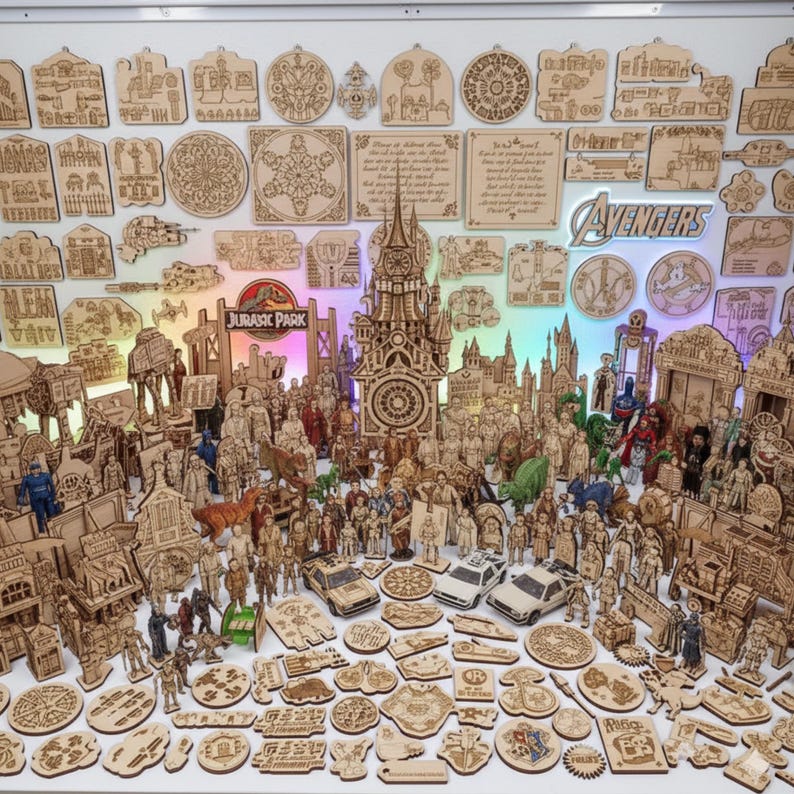3,000,000+ Laser Cut Designs Bundle (svg, Dxf, Ai, Pdf Files - Digital ...